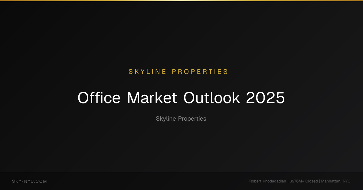 Office Market Outlook 2025 | Skyline Properties
