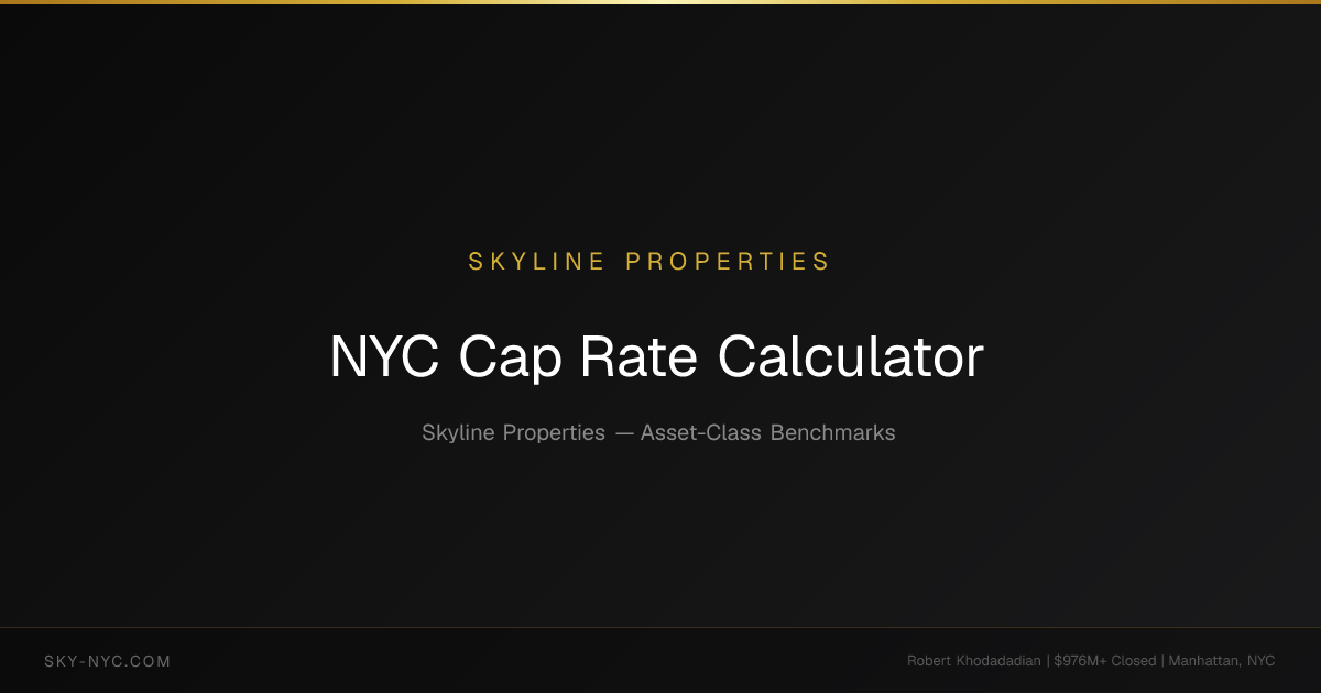 NYC Cap Rate Calculator | Skyline Properties
